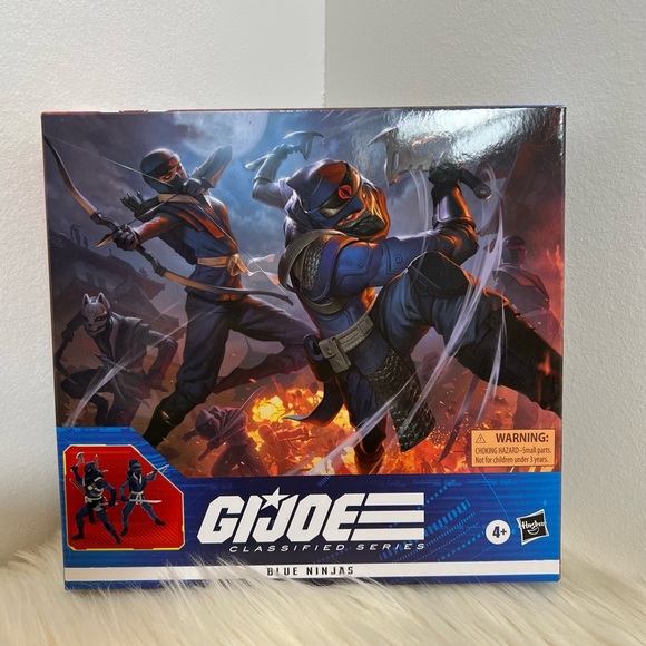 Hasbro | Toys | Gi Joe Classified Series Blue Ninjas Action Figure 2 ...